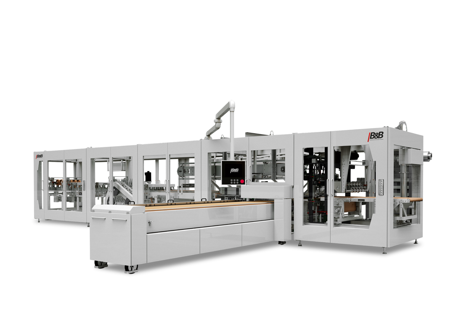 Tissue and personal care packaging machine from B&B